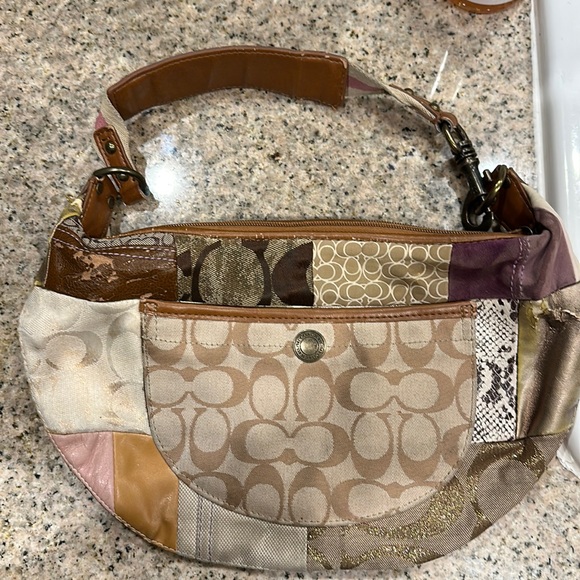 Coach | Bags | Coach Patchwork Shoulder Bag | Poshmark